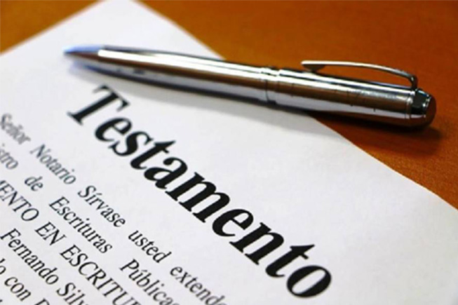 BRASIL – Testamento puede tratar sobre bienes totales, respetando ...